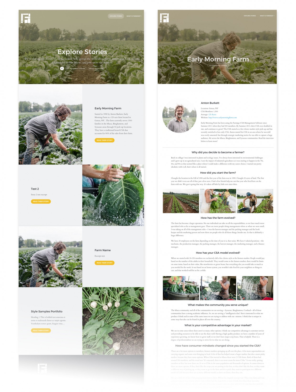 Farmigo Stories – Allison Usavage